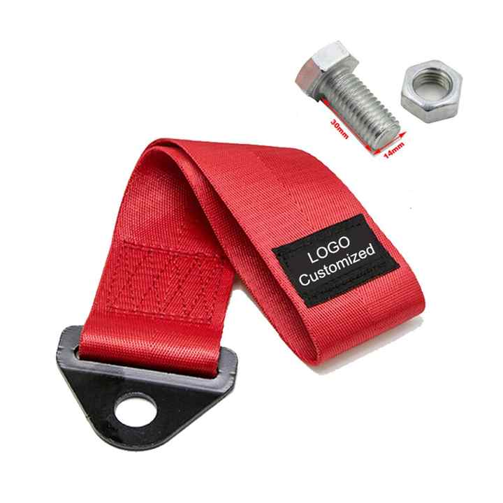 50mm Nylon Racing Car Heavy Duty Tow Strap - Universal Use
