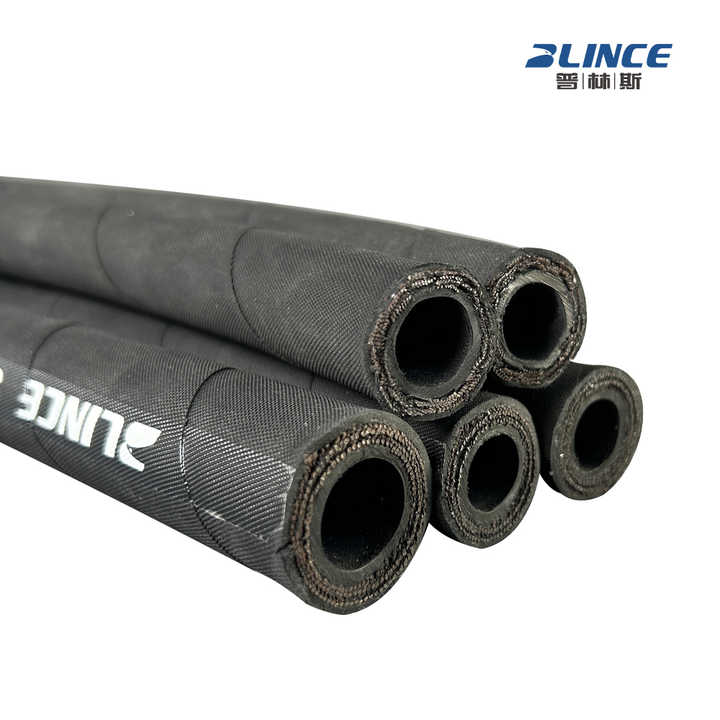 DN10 DN8 EN856 853 1SN 2SN 3/4 Hydraulic Hose Fittings Jic 8mm 1/2 Inch Hydraulic Hose Pipe R1 ...