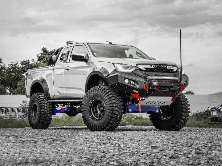 DMAX Steel Front Bumper Bar - Durable & Stylish Upgrade