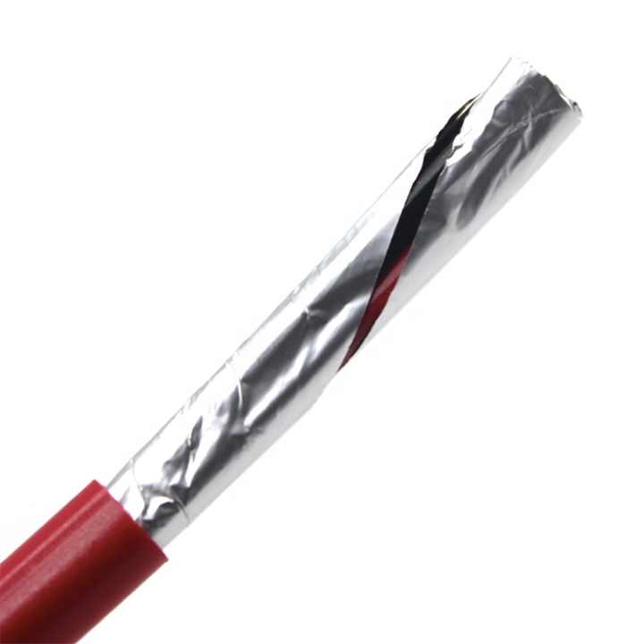 Fire Alarm Cable Jacket Wire Red Fire Retardant PVC Standard Shielded 2 ...