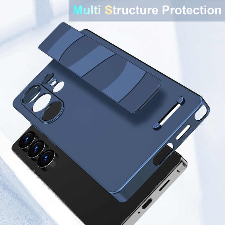 For Samsung Galaxy S25 ULTRA Silicone Wrist Strap Anti-fall Matte Hard ...