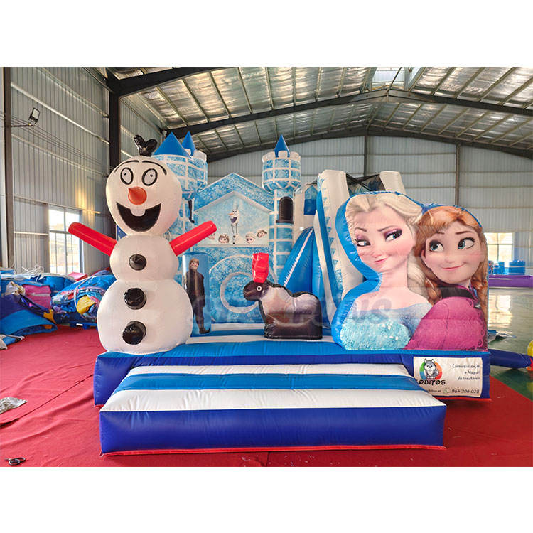 New Popular Frozen Bouncy Castle Commercial Inflatable Bounce House ...