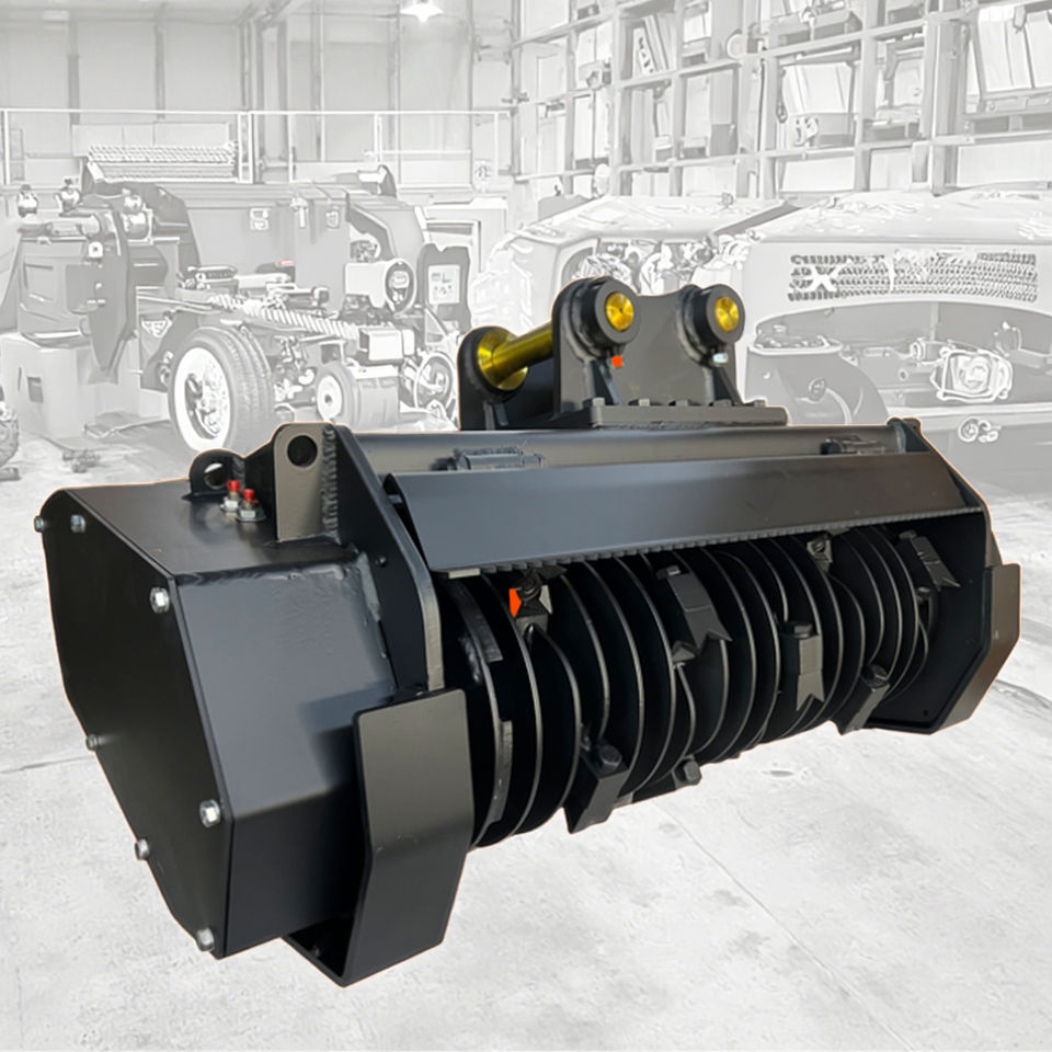 Heavy Duty Forestry Mulcher Track Wood Chipper Shredder for Land ...
