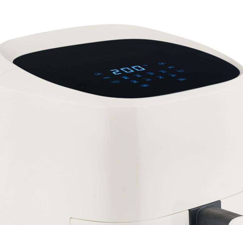 OEM New Air Fryer 3.2L Single Basket White Multifunction Digital Touch ...