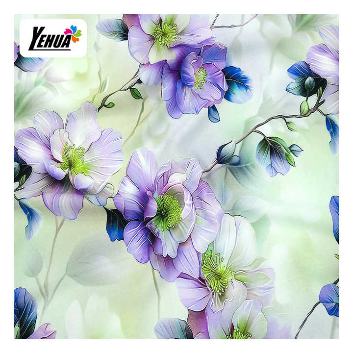 New Fashion 5D Digital Rayon Print Fabric Customized Patterns Viscose ...