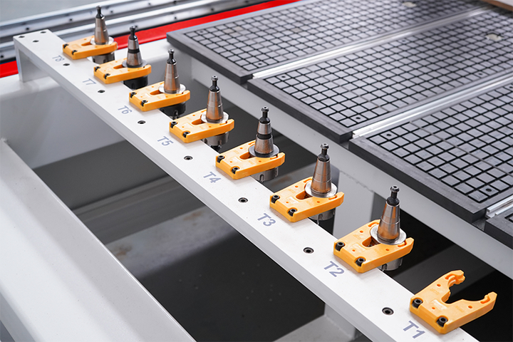 1325 ATC CNC Router 1530 3D Wood Carving Machine 8-12 Linear Tools ...