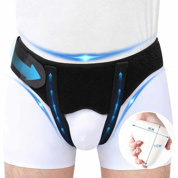 Professional Adjustable Groin Straps Double Inguinal Groin Hernia ...