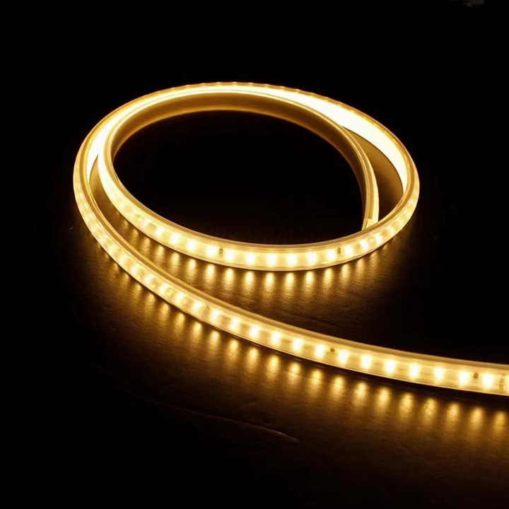 AC 110V 220V SMD 2835 5730 Waterproof Led Tape Light With Plug Flexible ...