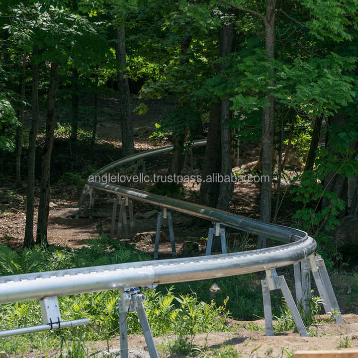 Single Rail Alpine Mountain Coaster - Thrill & Customization