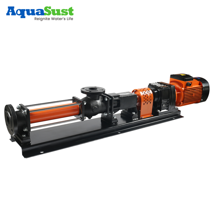 Aquasut Custom G Series Single Screw Pump High Pressure Mud Sludge Sewage Vacuum Screw Pump ...