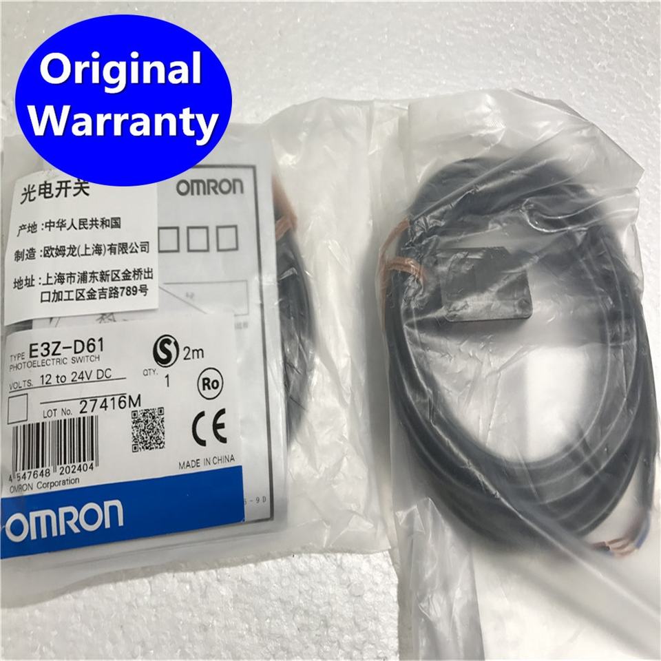 E3Z-D61 & E3Z-D81 Photoelectric Sensors - Reliable & Durable