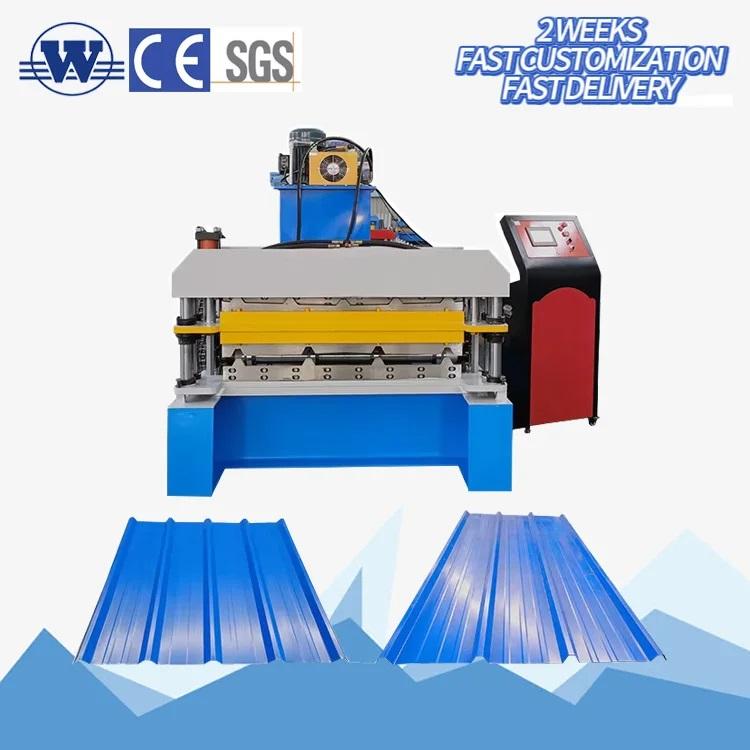 High Productivity Roof Tile Forming Machine for Steel/Galvanized Sheet ...