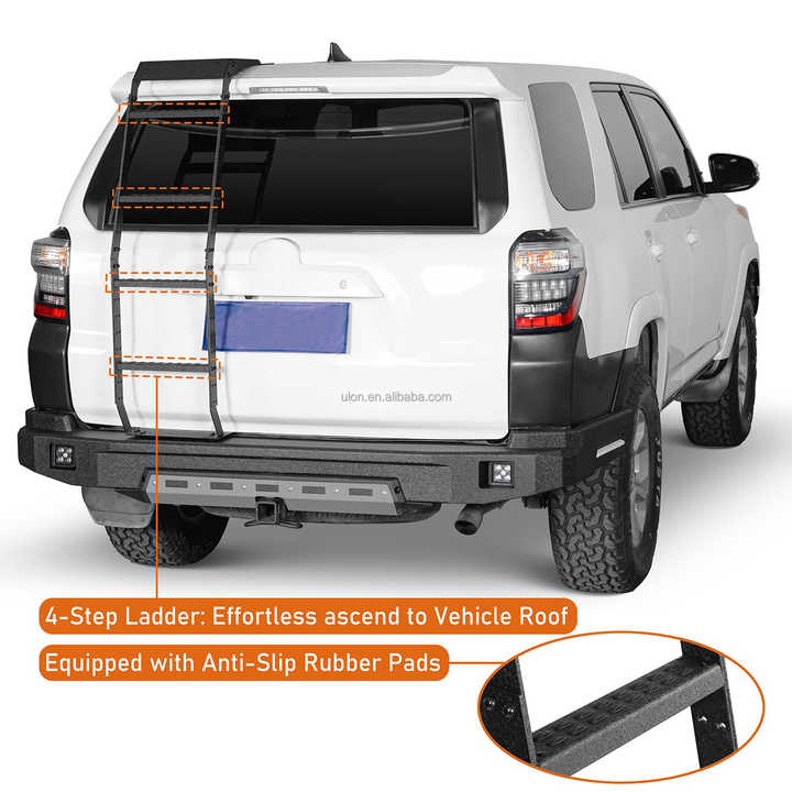 Rear Hatch Ladder Trunk Tailgate Roof Access Pedal for 2010-2024 Toyota ...