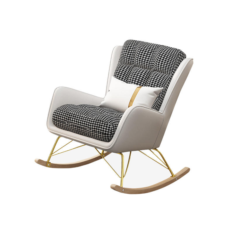 Leisure Leather Rocking Chair - Perfect for Modern Homes