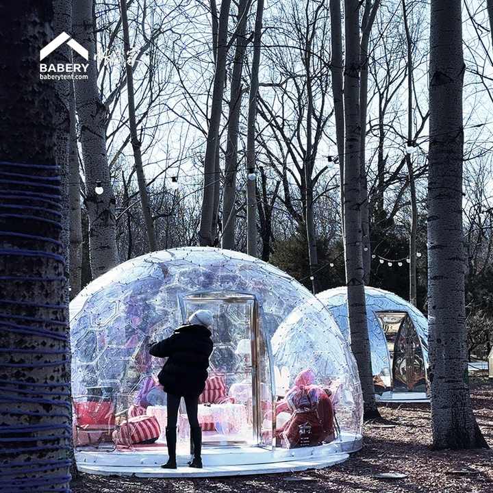 Babery Factory Super Quality Hotel Glamping Geodesic Domes