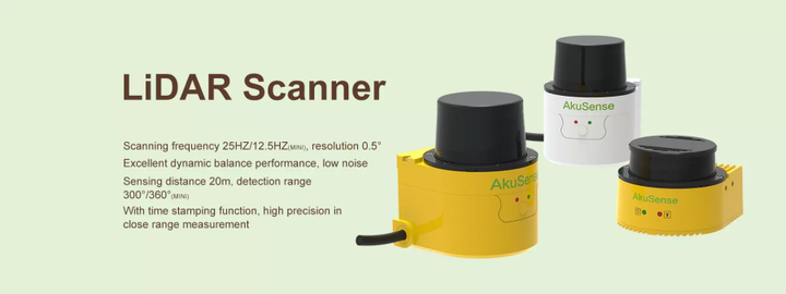 Akusense laser LiDAR sensor lidar laser slam 3d mapping for uav lidar ...