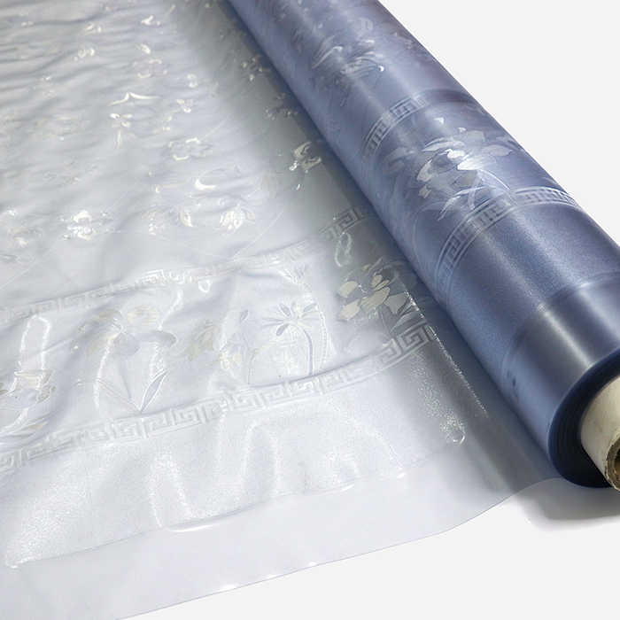 Transparent PVC Embossed Film for Raincoats Be Use for Raincoats ...