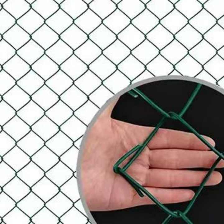 Manual Operated Chain Link Wire Mesh Fence Panels Machine Making Hot ...