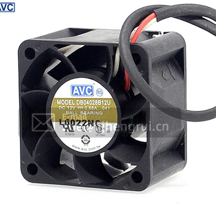 AVC DB04028B12U - High Performance 12V DC Cooling Fan