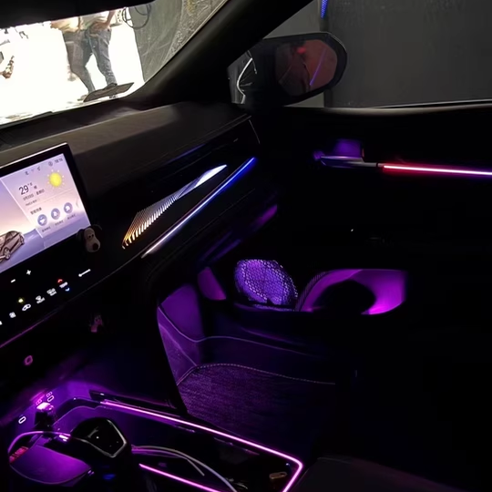 SJC Interior LED Ambient Light for Toyota 9th Camry 2024-2025 Dynamic ...