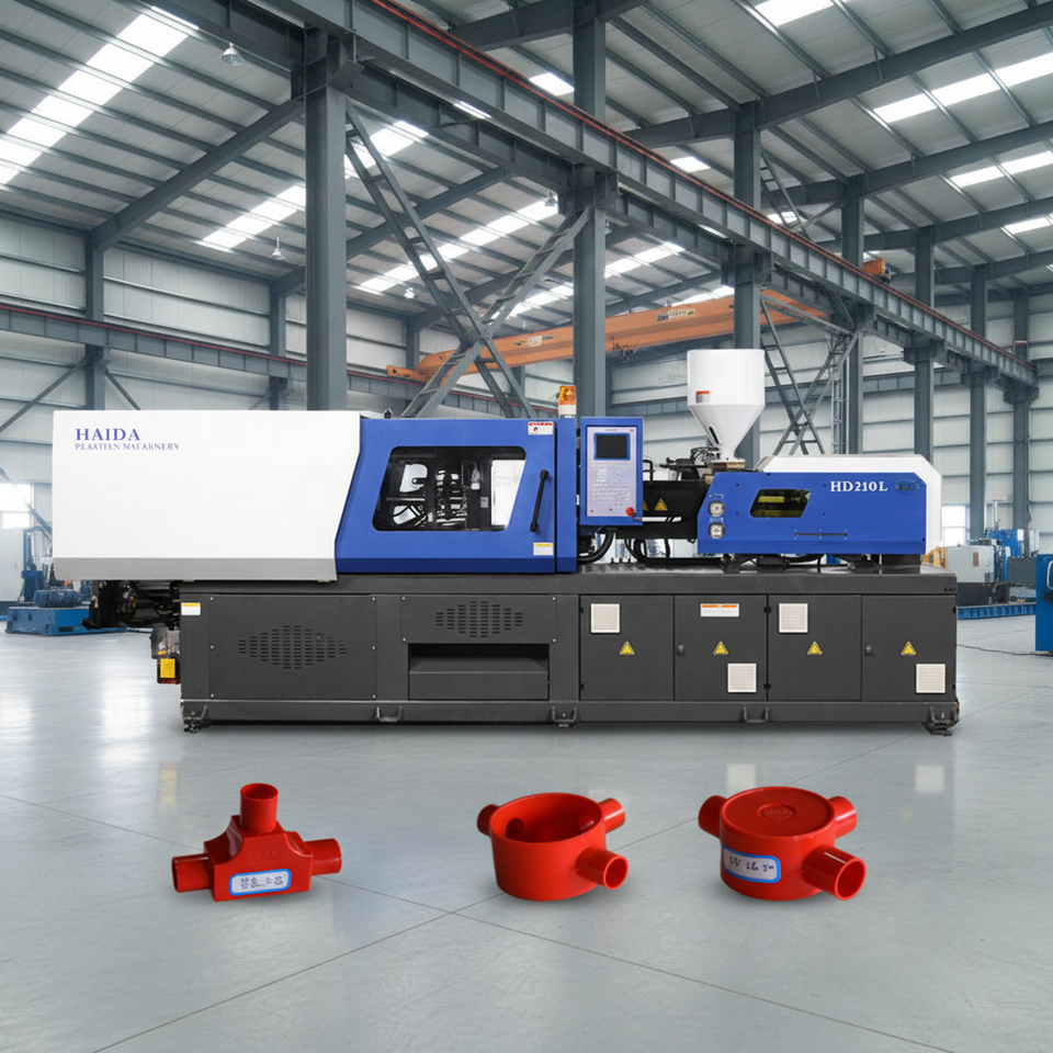 HD210L Automatic Hydraulic PVC Pipe Fittings Making Machinery ...