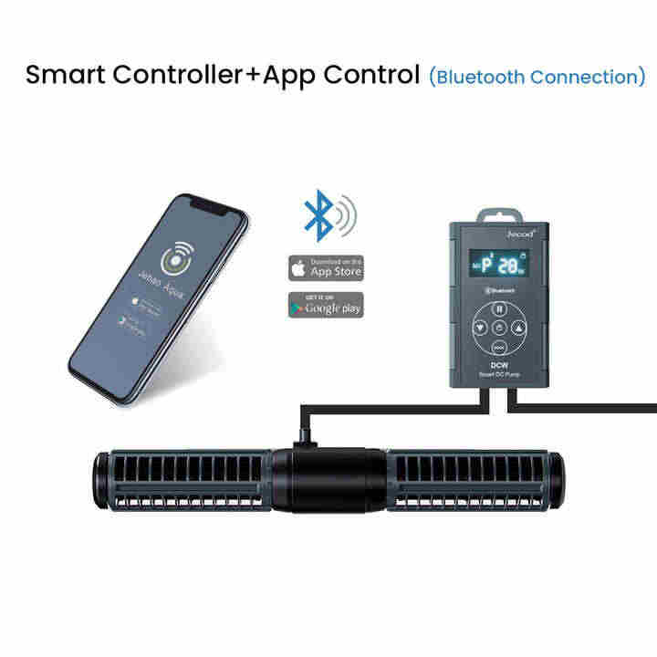 Jebao Crossflow Wave Pump DCW bluetooth Saltwater Aquarium Mute Magnet ...