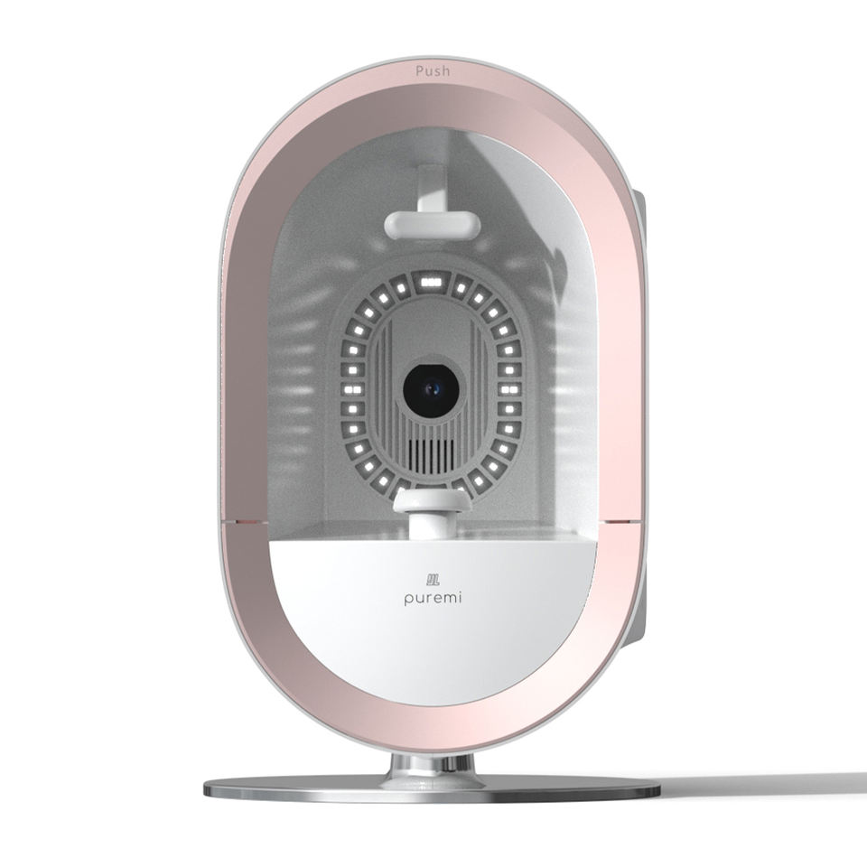 Detector Machine Face Scanner Skin Analyzer Device Facial Lamp Portable Skin Analyzer Beauty ...