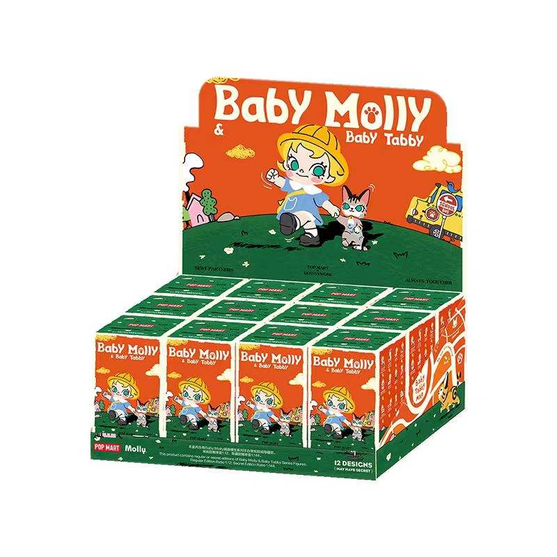 Genuine POP MART MOLLY Baby Molly Meow Fun Handmade Blind Box Toy Gift ...