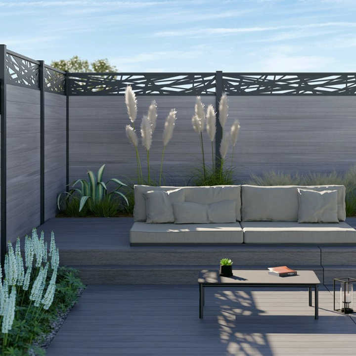 Modern Design Modular Fence - Durable & Stylish Privacy Panels