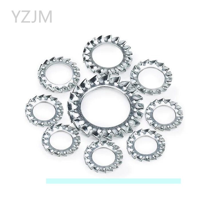 DIN6798A Self-Locking Washers Inner and Outer Multi-Tooth with ...