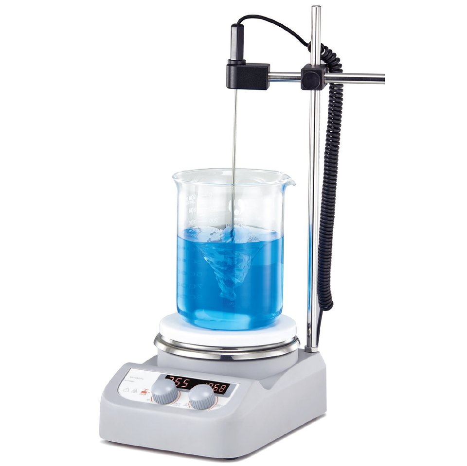 DLAB Magnetic Stirrer Hot Plate - 200-1500rpm Adjustable Speed
