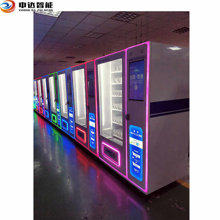 Cosmetics Design Pink Lash Vending Machine with Card Reader