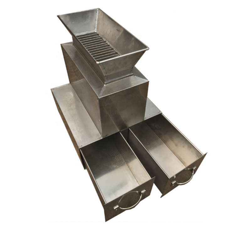 Lab Stainless Steel Riffle Sample Splitter Box For Sampling - Buy ...