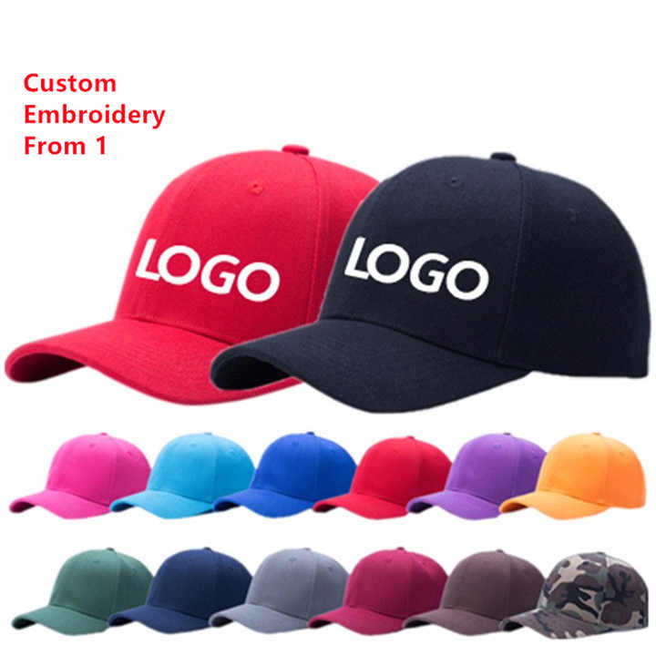 All Size For Famous Brand Promotion Gift Men Custom Logo 3d Embroidery ...