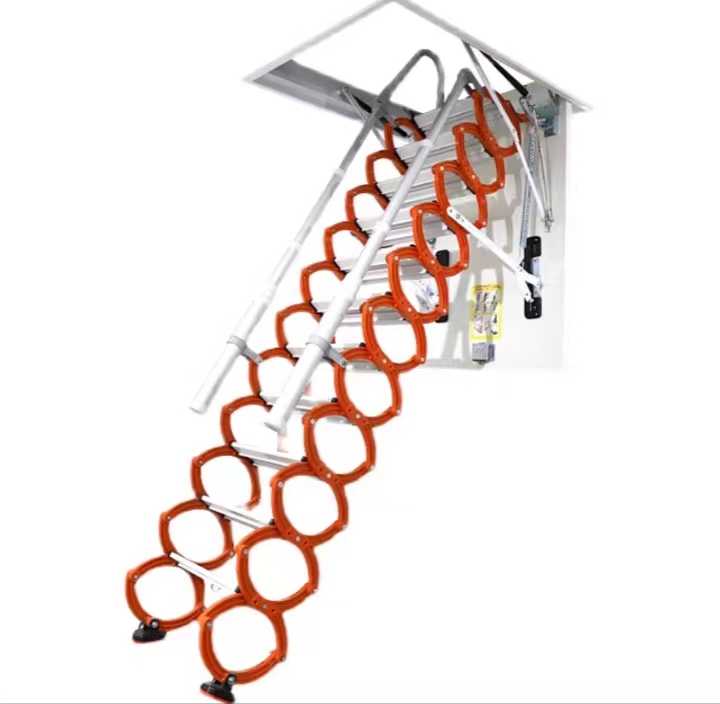 Custom Made Indoor Collapsible Staircase Loft Ladder Attic Folding ...