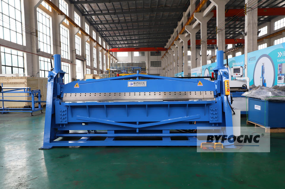 Hvac Duct Bending Machine 10 Feet Sheet Metal Folding Machine Hydraulic ...