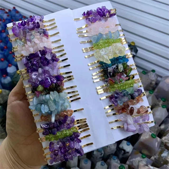 Hengmei Cheap Hair Clips - Spiritual Jewelry with Crystals