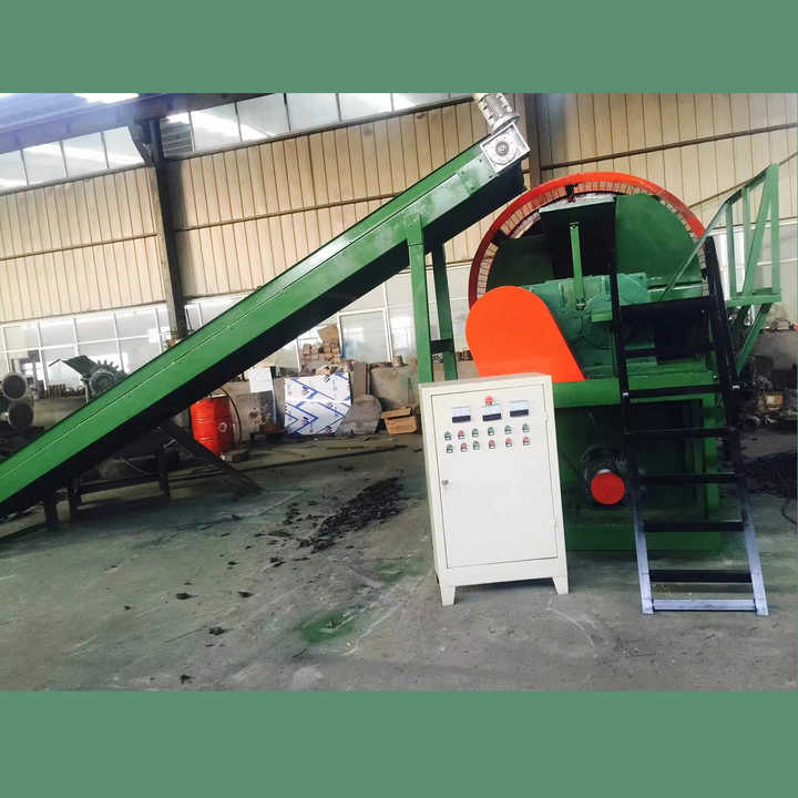 Car Tyre Scrap Waste Shredder Tire Recycling Rubber Processing Machine ...