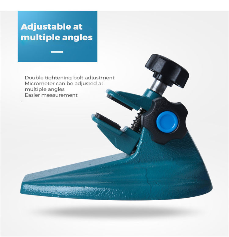 KBD Micrometer Stand Cast Mini Universal Flexible Base Holder Stand ...