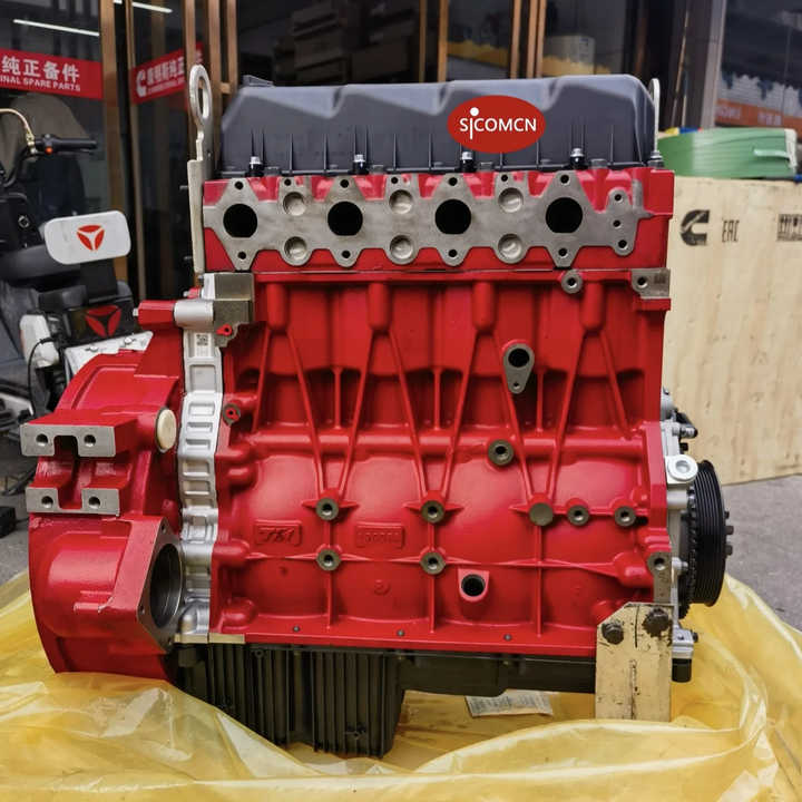 Brand New Foton ISF3.8 QSF3.8Engine Long Cylinder Block Assembly for ...