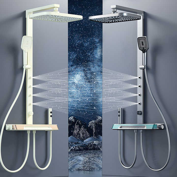 Luxury Shower Set with 4 Functions - Mixer Shower Bathroom