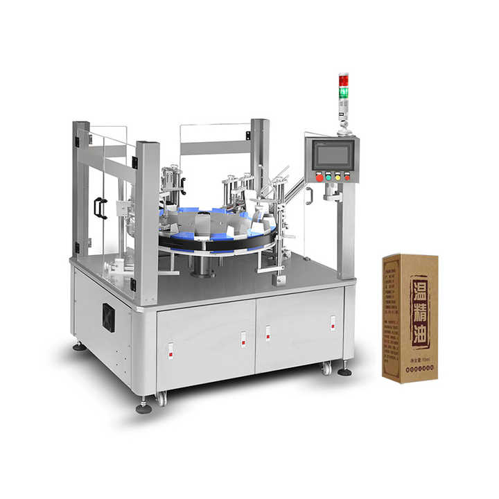 Semi Automatic Vertical Rotary Carton Box Filling Machine Automatic ...