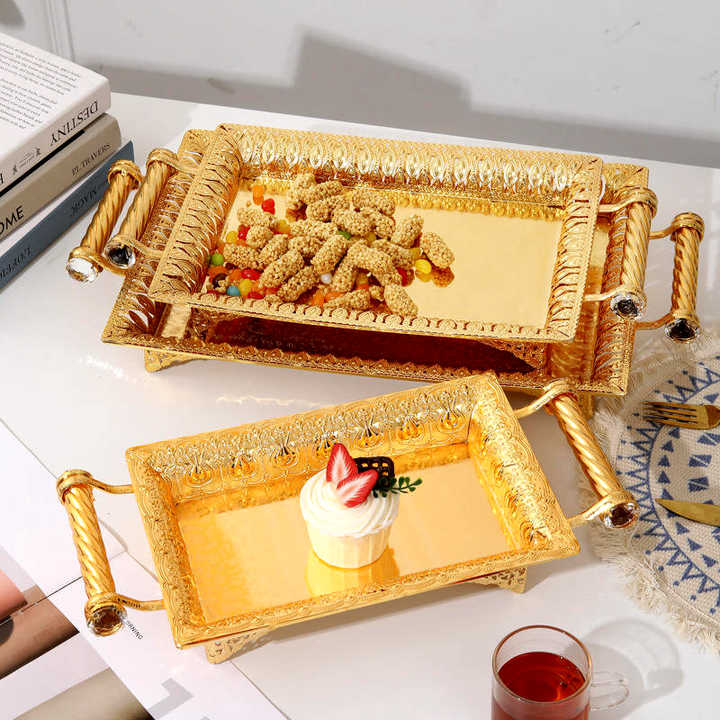FTS Serving Trays - Elegant Plastic Trays for Weddings