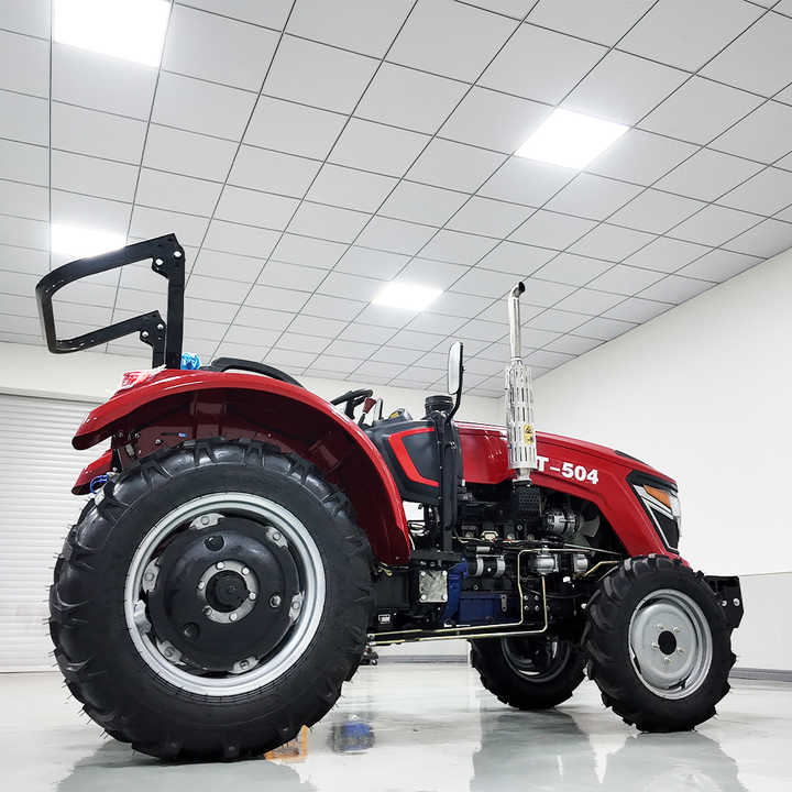 Wholesale Four Wheel 4x4 Compact 50hp 80hp 90hp 120hp 140hp Mini Farm Garden Tractors with Mower ...