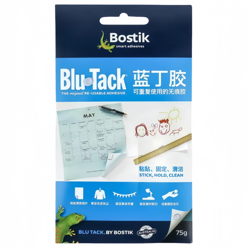 Original Bostik Blu Tack Reusable Adhesive Multi-Purpose Adhesive Bar ...