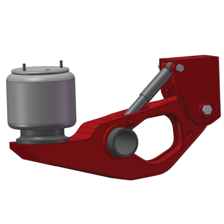 saf Type Semi Trailer Air Lift Suspension with Axle air Suspension for ...