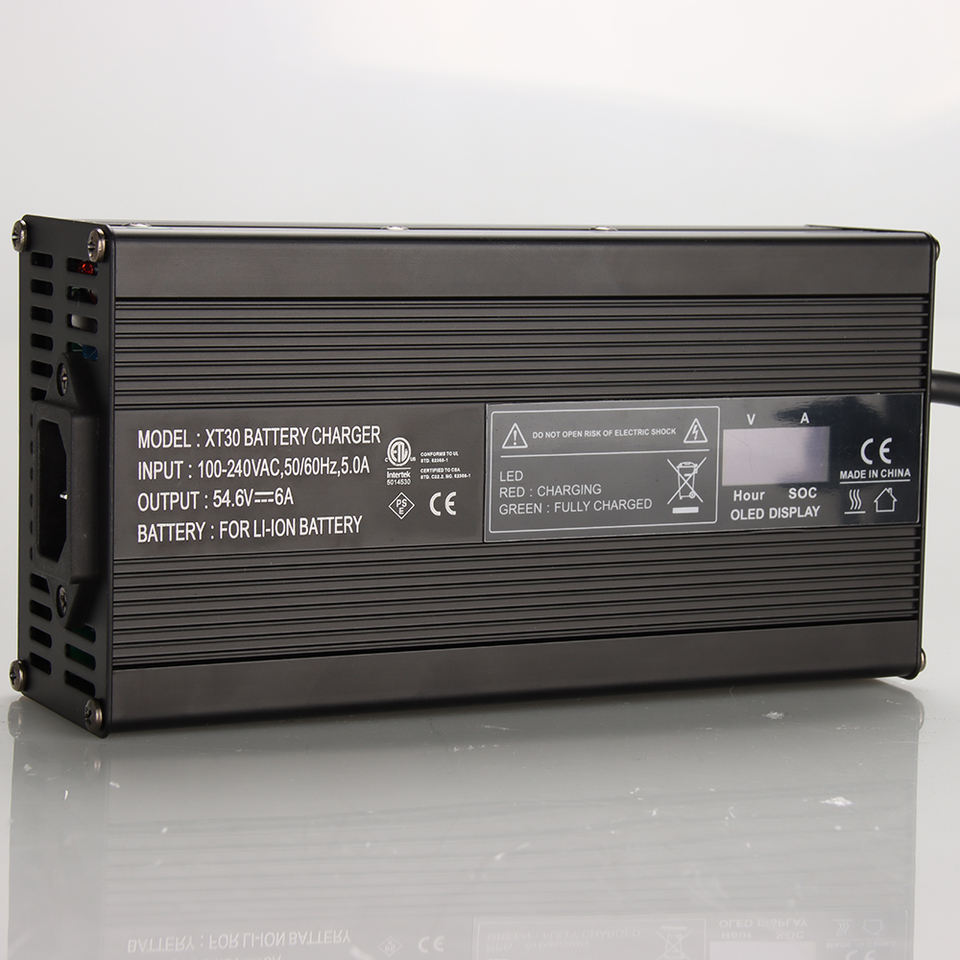 XT30 Intelligent 48V 60V Lithium Battery Charger 17S Lead-acid with CE ...