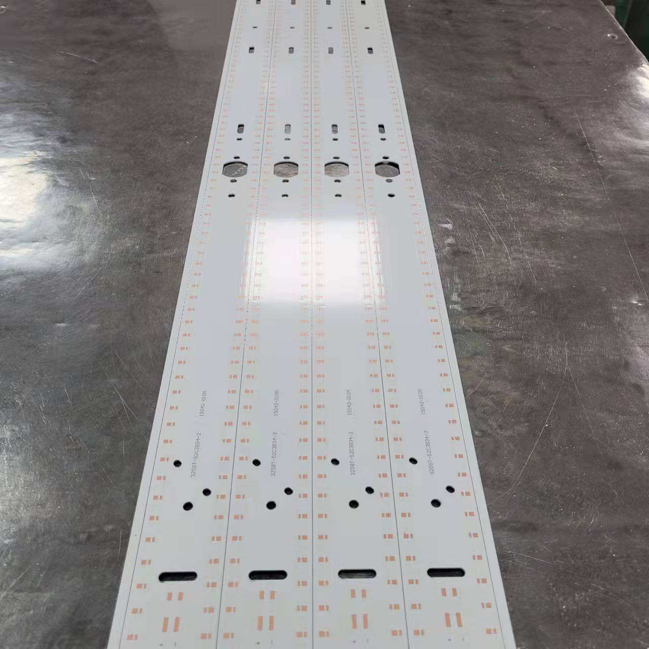 120cm 150cm LED Tube Metal Pcb Strip Mcpcb Board 5730 SMT Single Layer ...