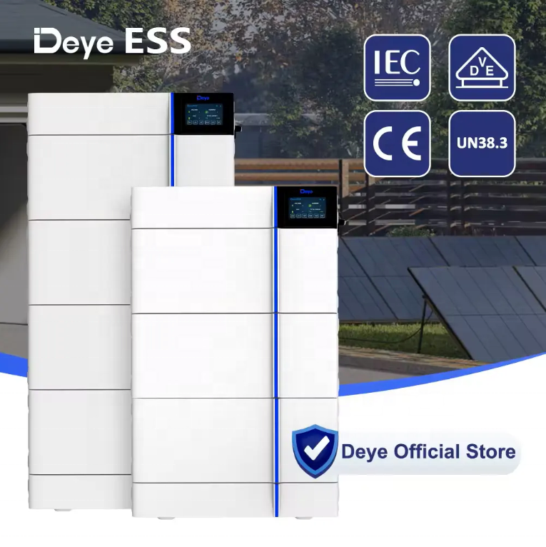Solar Battery Deye High Voltage Lifepo4 Battery 4kw 102.4v 40ah Gb-lm4 ...