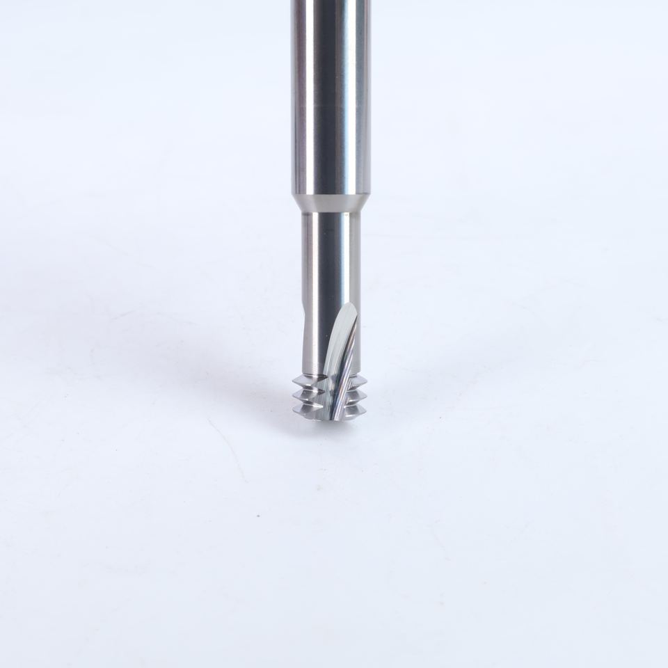 Carbide 3-Tooth Thread Mill for Internal Threading CNC Tapping Tool ...